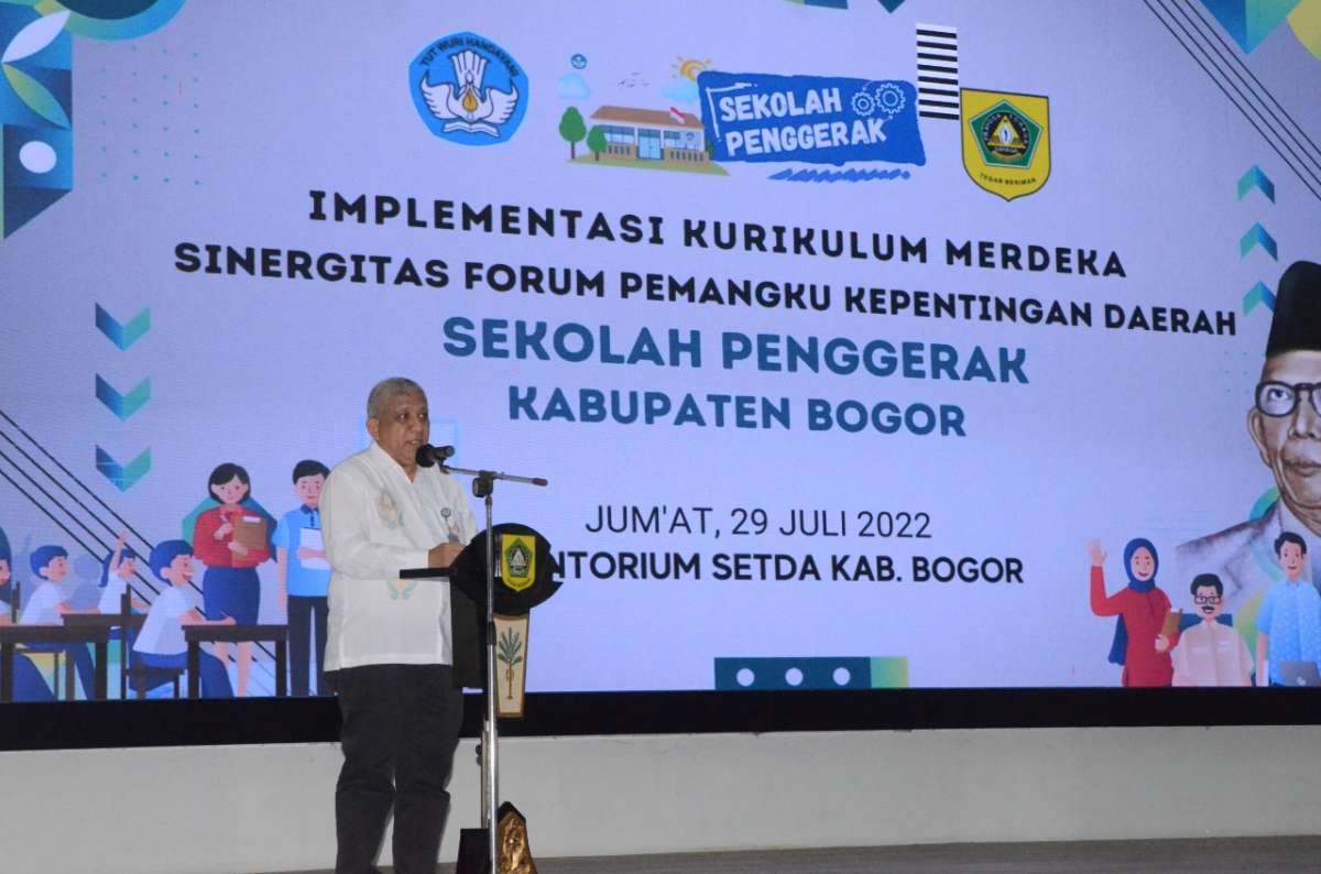 Pemdakab Bogor Berkomitmen Tahun 2024 Sekolah Terapkan Kurikulum Merdeka