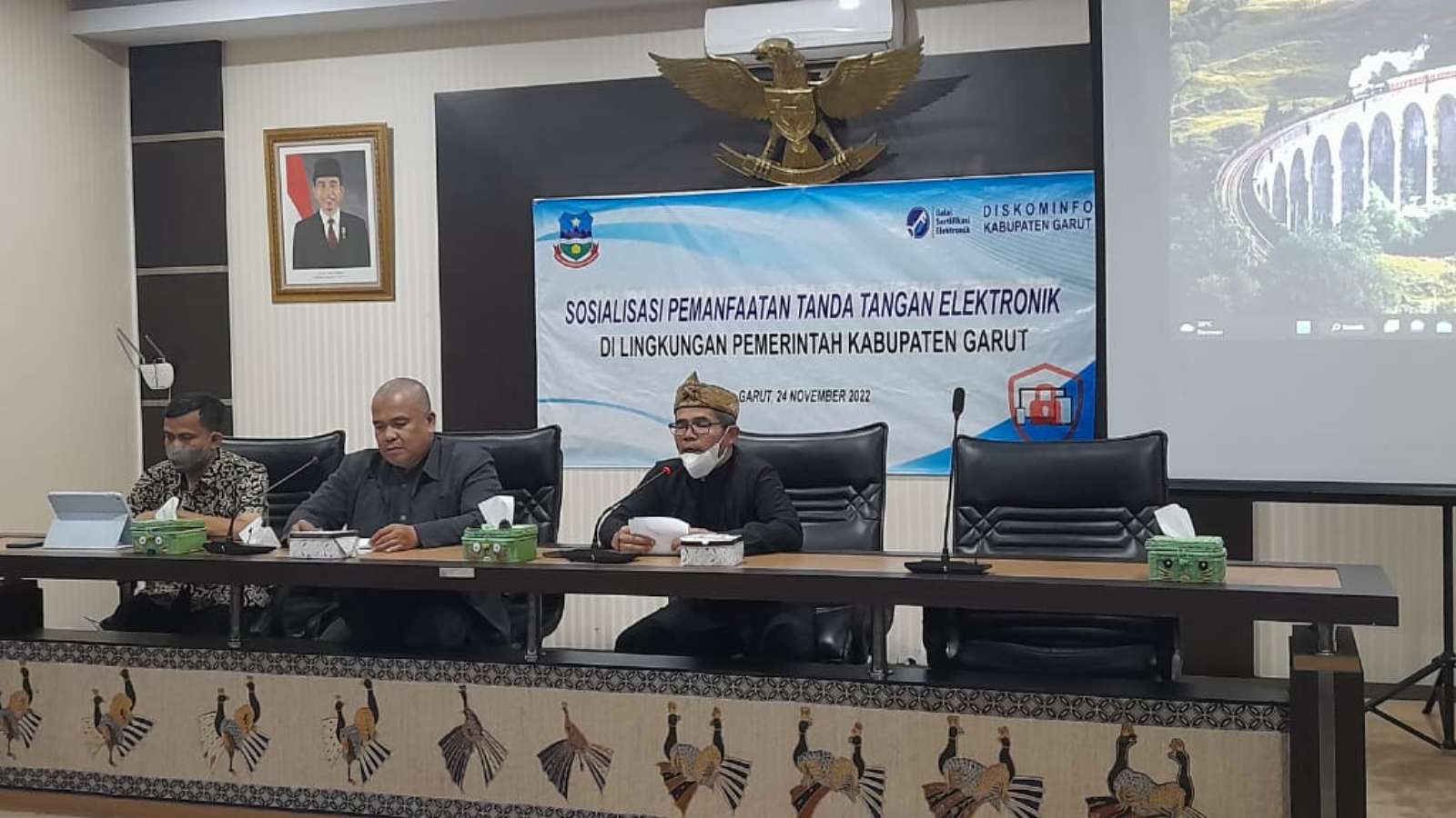 Pemdakab Garut Sosialisasikan Penggunaan TTE dalam Pengesahan Dokumen