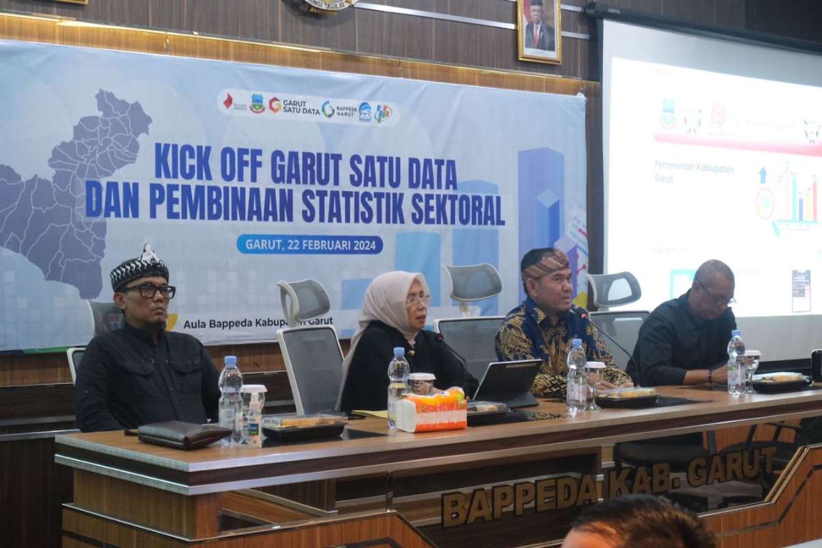 Tingkatkan Kualitas Data Sektoral, Pemdakab Garut Luncurkan Garut Satu Data