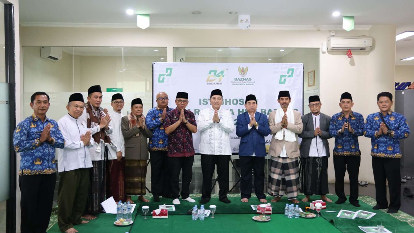 HUT Baznas ke-24, Pj. Bupati Bogor Sampaikan Apresiasi