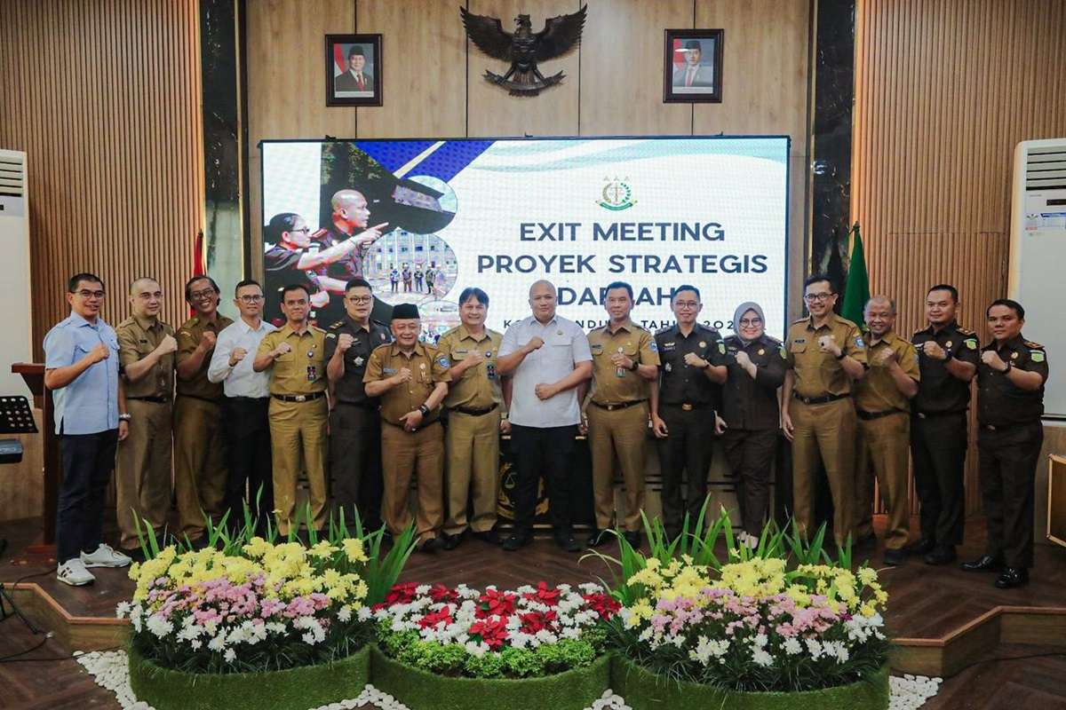 Pemda Kota Bandung - Kejari Lanjutkan Tren Positif Pengawasan Proyek ...