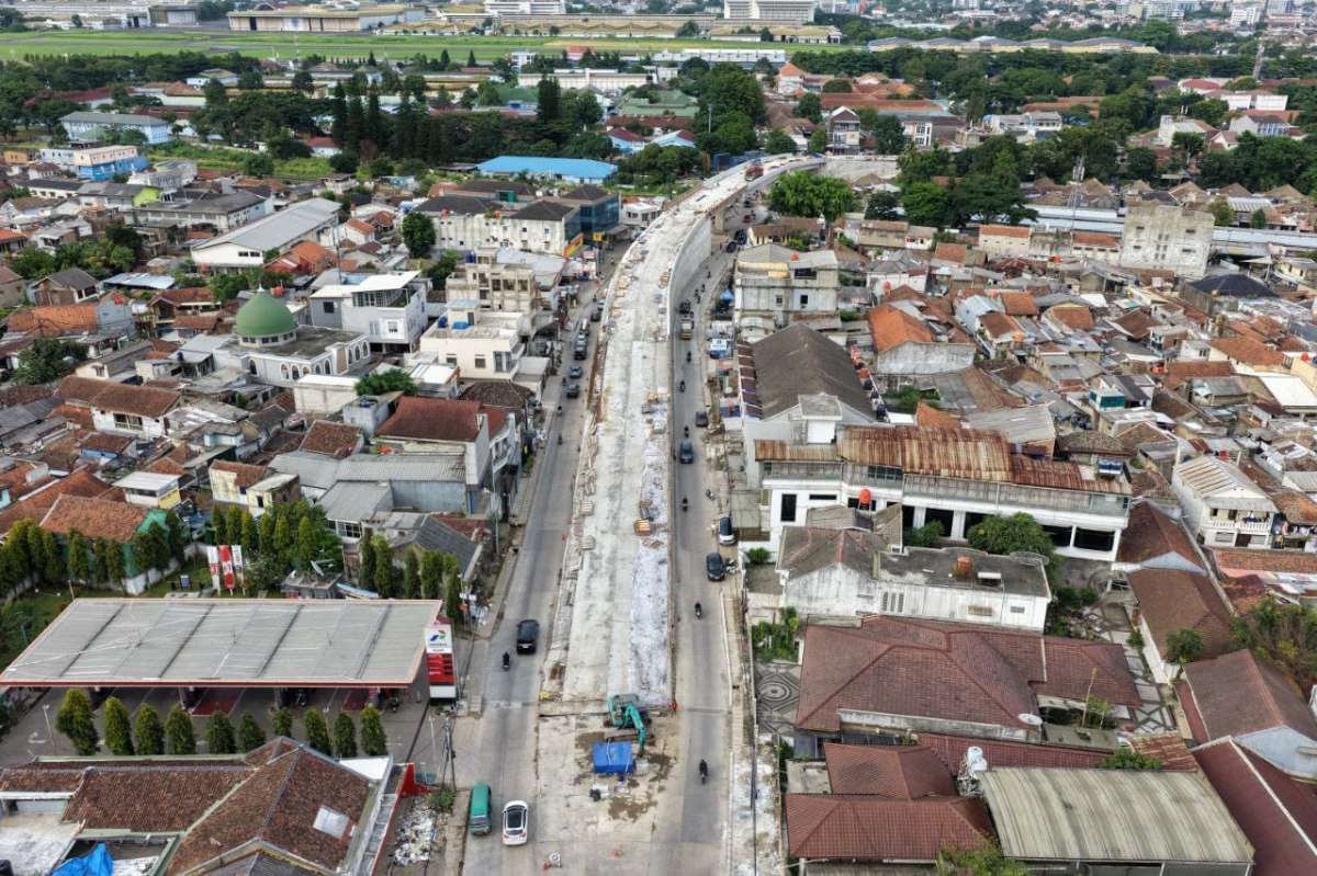 Pembangunan Flyover Nurtanio Bandung Sudah 65 Persen, Target Rampung ...