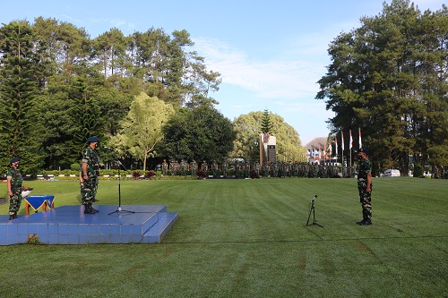 Cuti Lebaran Usai, Seskoau Gelar Apel Luar Biasa